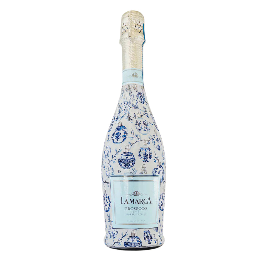Limited Edition Blue Ornaments Bottle Wrap | La Marca Edition – Paper ...