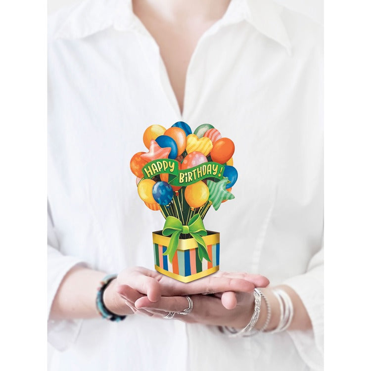 Mini Birthday Balloon Card – Paper Skyscraper