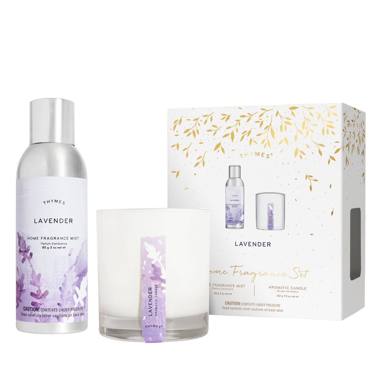 Home Fragrance Gift Set | Lavender | Paper Skyscraper