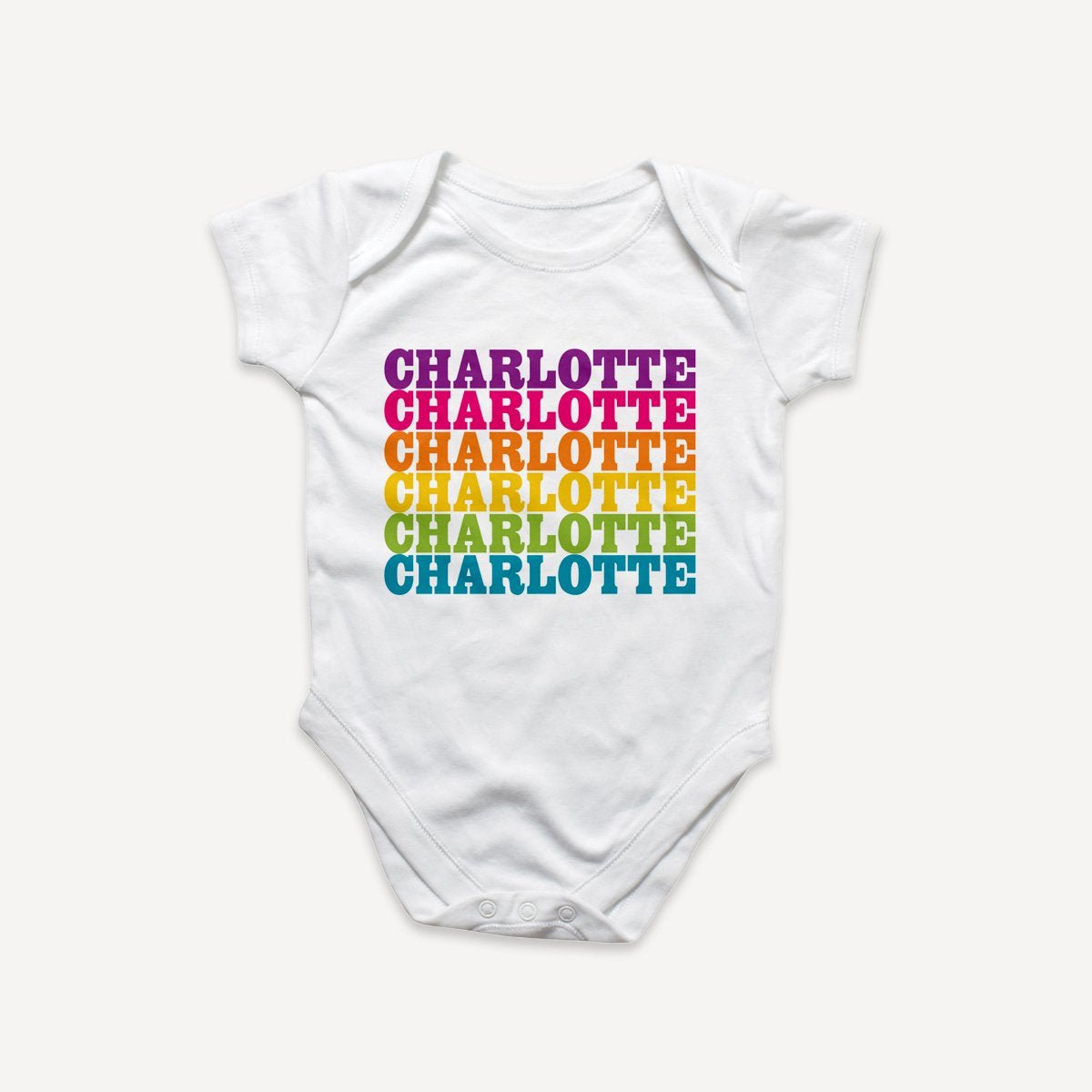 Onesie Charlotte Supergraphic Med | Paper Skyscraper