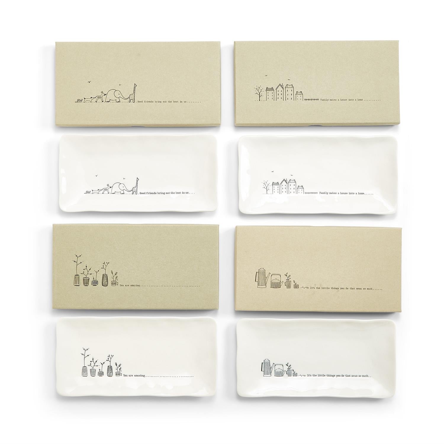 Trinket Tray in Gift Box | Assorted | Paper Skyscraper