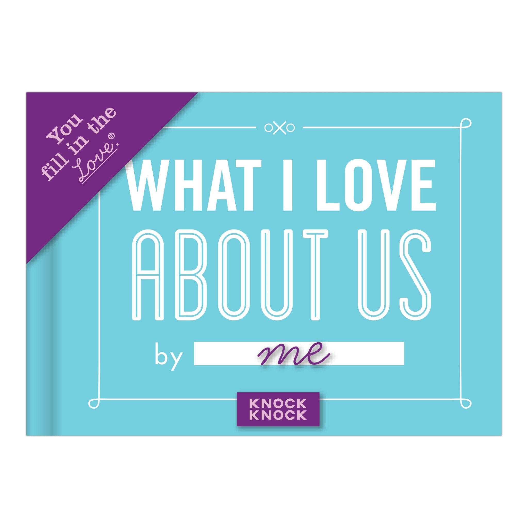 What I Love About Us | Fill-in-the-Blank Romantic Gift Book | Paper ...