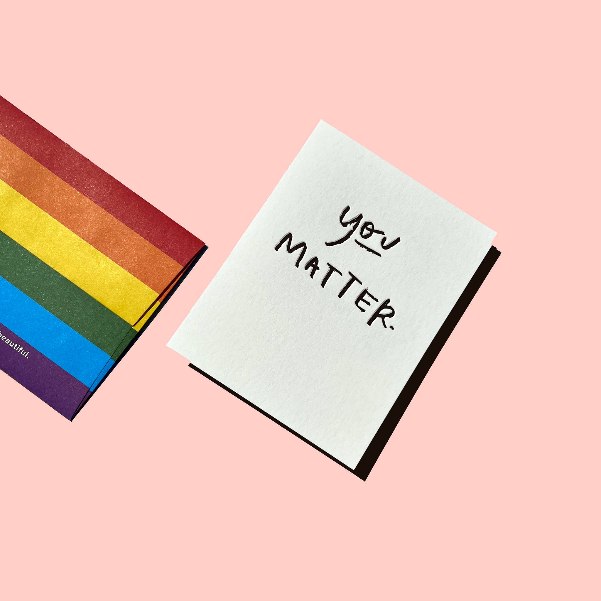 INK MEETS PAPER | You Matter Pride Card | Uplifting LGBTQ+ Greeting ...